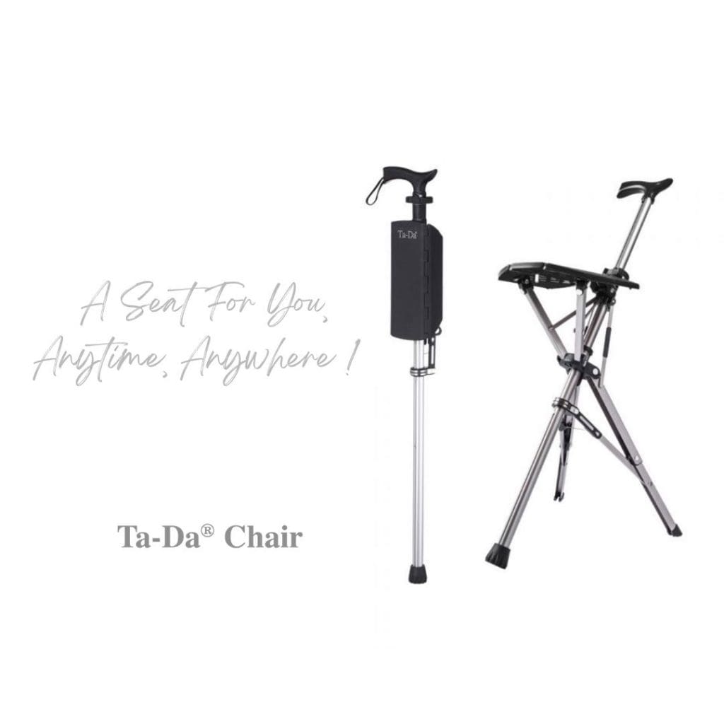 TA-DA® CHAIR Tripod Seat Cane - Pinang Medical Supplies Sdn Bhd